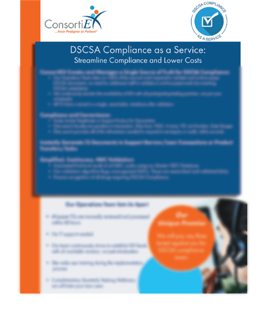 DSCSA Compliance as a Service