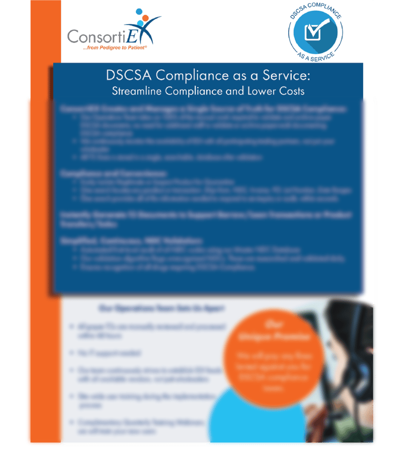 DSCSA Compliance as a Service
