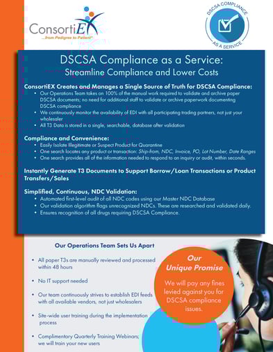 DSCSA Compliance as a Service